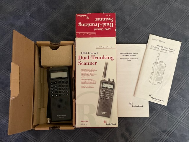 Radio Shack PRO-94 1000 Channel Trunking Scanner for sale online | eBay