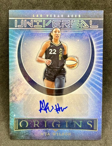 2023 Panini Origins WNBA A'ja Wilson Universal Autographs Auto #UA-AJW ...