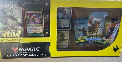 March Of The Machine Commander Deck Deluxe Kit MTG New Divine ...