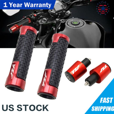 Motorcycle Handlebar Grips Handle Bar Ends For Yamaha YZF R1 R6 R3 R6S ...