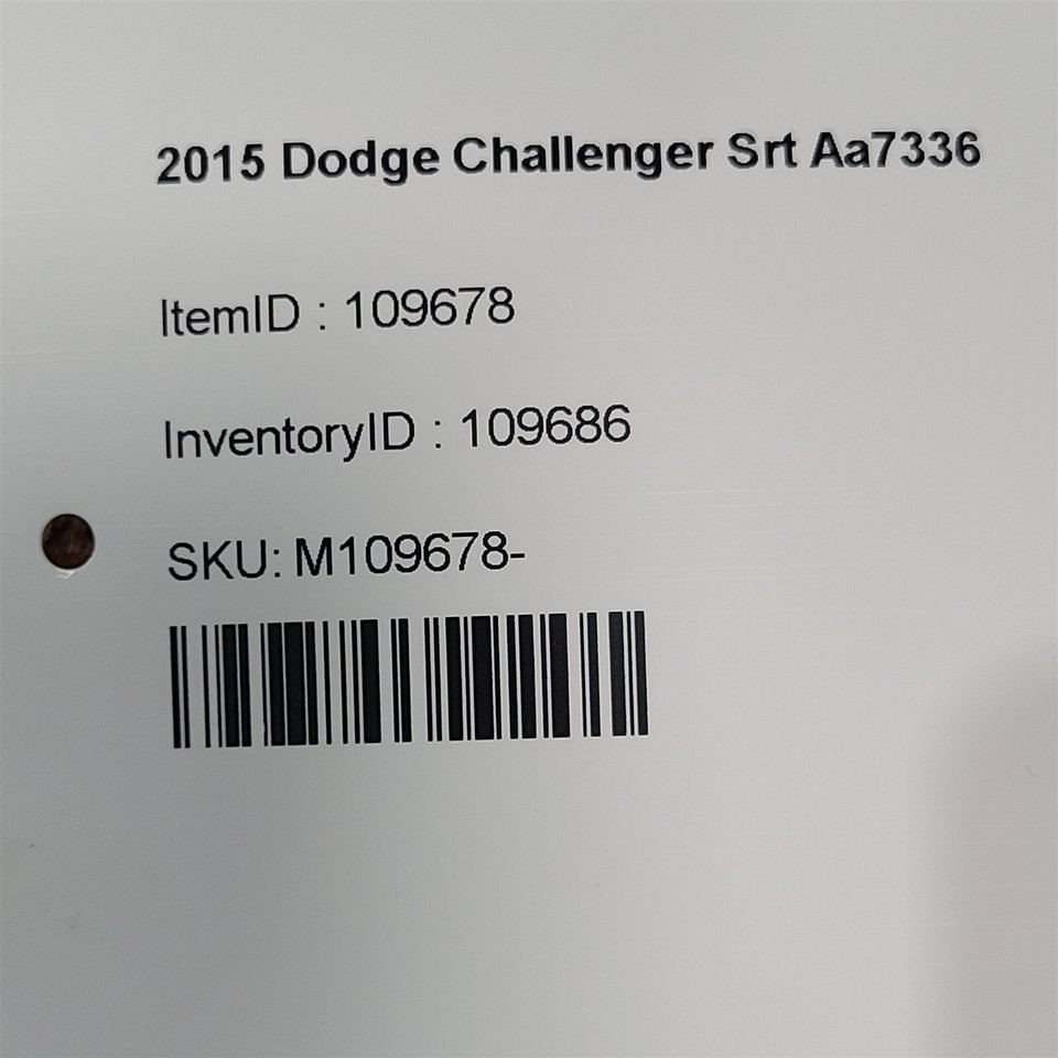 2015 Challenger Scat Pack 3.90 Ratio LSD Differential Carrier Axles ...
