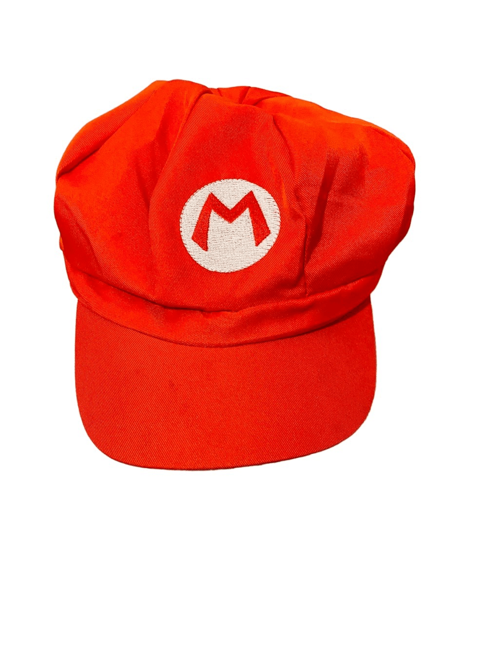 VINTAGE Mario Bros. Cabbie Flat Cap Driving Gatsby Newsboy Hat Nintendo ...