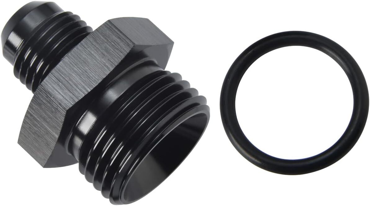 4AN 6AN 8AN 10 12 16 20 AN Flare to ORB Aluminum O Ring Boss Adapter AN ...