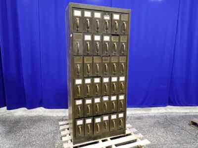 Vintage ART METAL card catalog cabinet | eBay