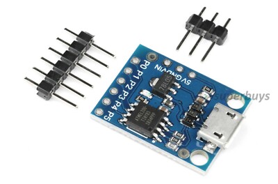 Digispark Micro USB Development Board Prototype Circuit PCB Attiny85 ...