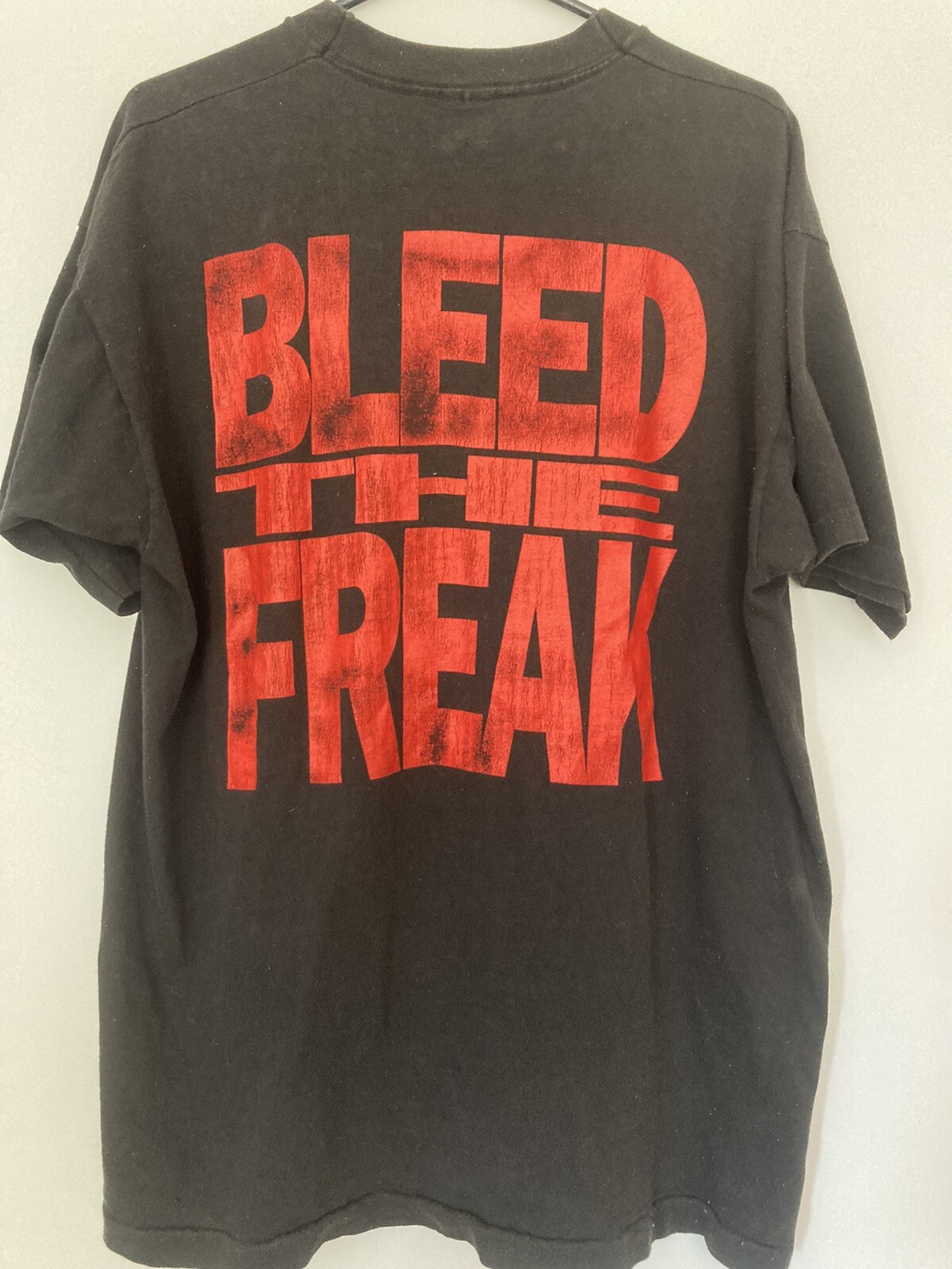 ALICE IN CHAINS BLEED THE FREAK 1991 ORIGINAL RARE NICE MAN MERCH T ...