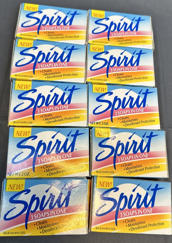 Spirit Bar Soap LOT of 10 Bars - Vintage Dial 2 oz NEW ***3 SOAPS IN ...