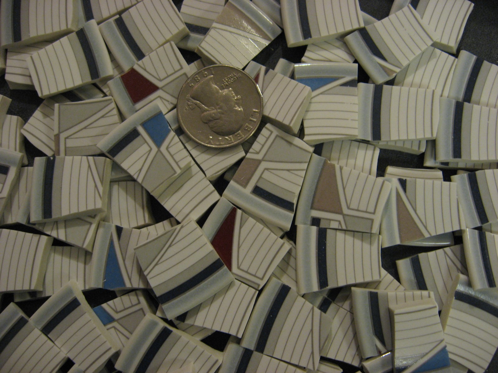 Studio Nova Panache Broken China Mosaic Plate Tiles | eBay