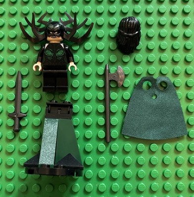Lego Minifigure Hela SH406 Super Heroes Thor Raganork Marvel 76084 | eBay