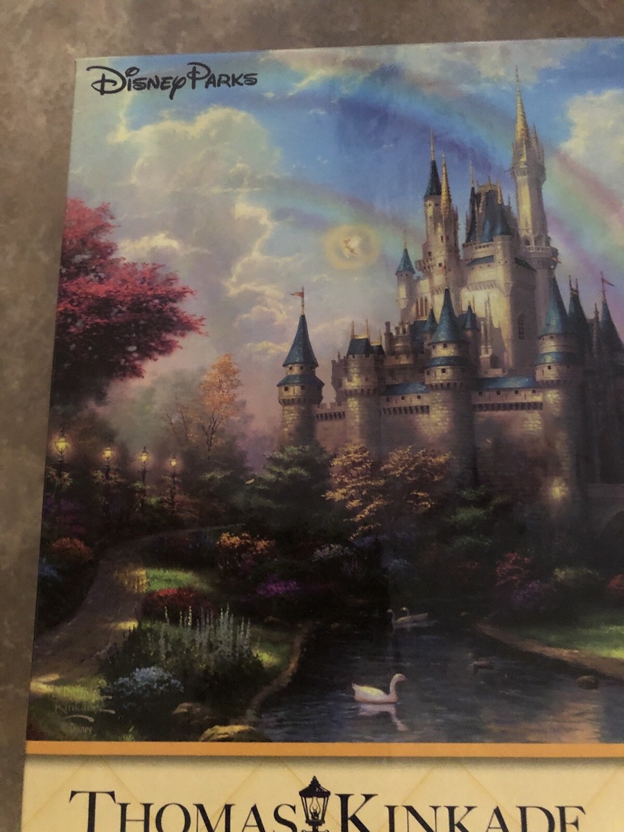 Thomas Kinkade Disney Castle