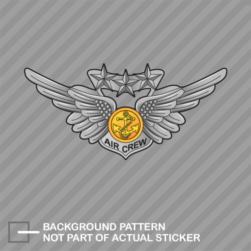USMC Aircrew Badge Wings Sticker Decal Vinyl aviation badges air crew ...