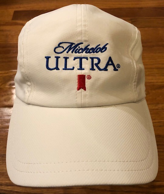 MICHELOB ULTRA BEER BASEBALL CAP HAT ONE SIZE WHITE A… - Gem