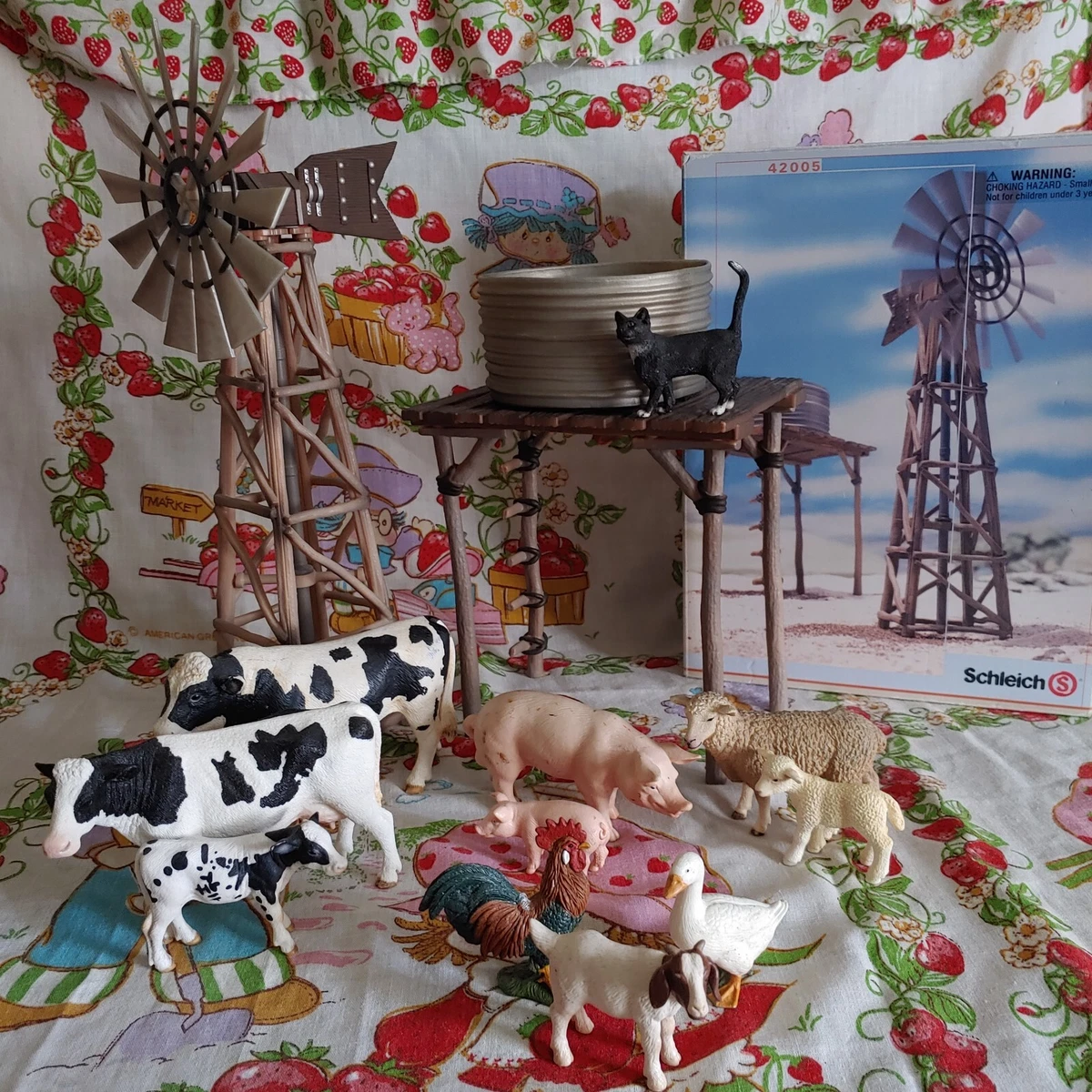 Animal Farm Animals Working On Windmill