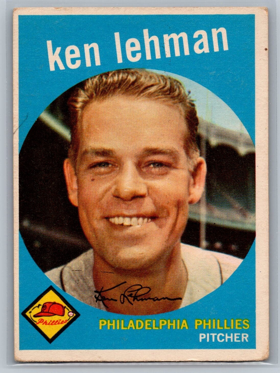 1959 Topps #31 - Ken Lehman - Philadelphia Phillies | eBay