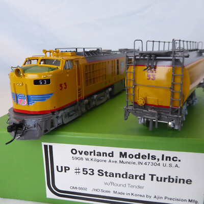 HO BRASS OMI OVERLAND MODELS #5502.1 #53 STANDARD GAS TURBINE, AJIN ...