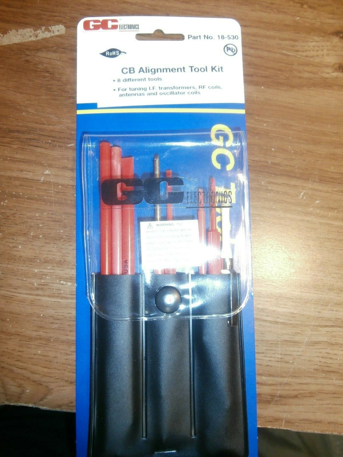 GC Electronics 18-530 CB TV Radio Alignment 8 Pc Tool Kit Assortment ...