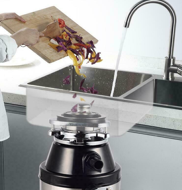 4000 RPM 1400 ML Household Garbage Disposer Kitchen Food Waste Disposal ...