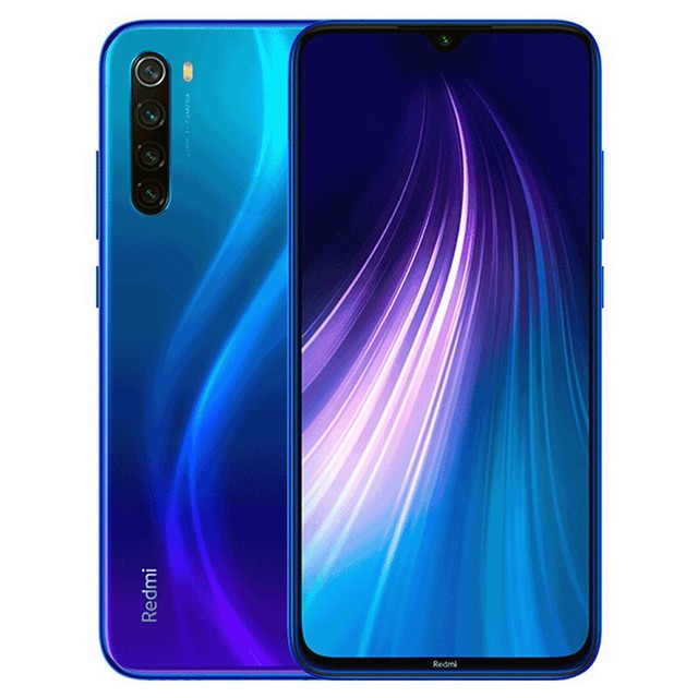 Xiaomi REDMI Note 8 Dual SIM M1908c3je Blue 4gb/64gb Unlocked Phone for ...