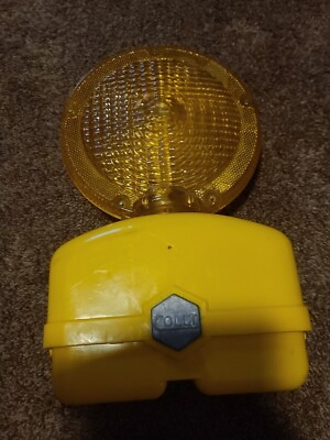 Vintage Collt Barricade Lights Yellow Flashing Warning Light ...