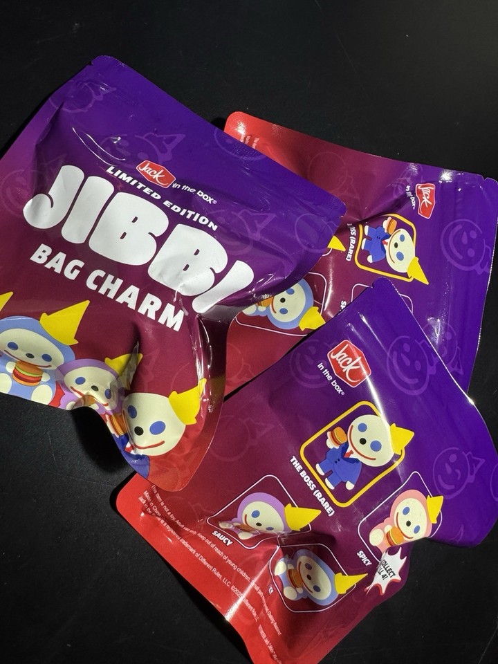 Jack In The Box 2026 JIBBI Charms - Limited Edition - Unopened Random ...