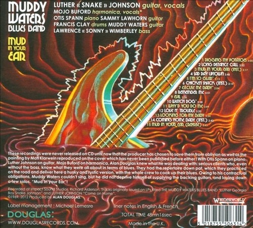 Mud in Your Ear by MUDDY WATERS BLUES BAND [Audio CD] NEUF | eBay
