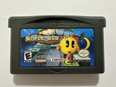 Ms. Pac-Man: Maze Madness (Nintendo Game Boy Advance, 2004)- Authentic ...