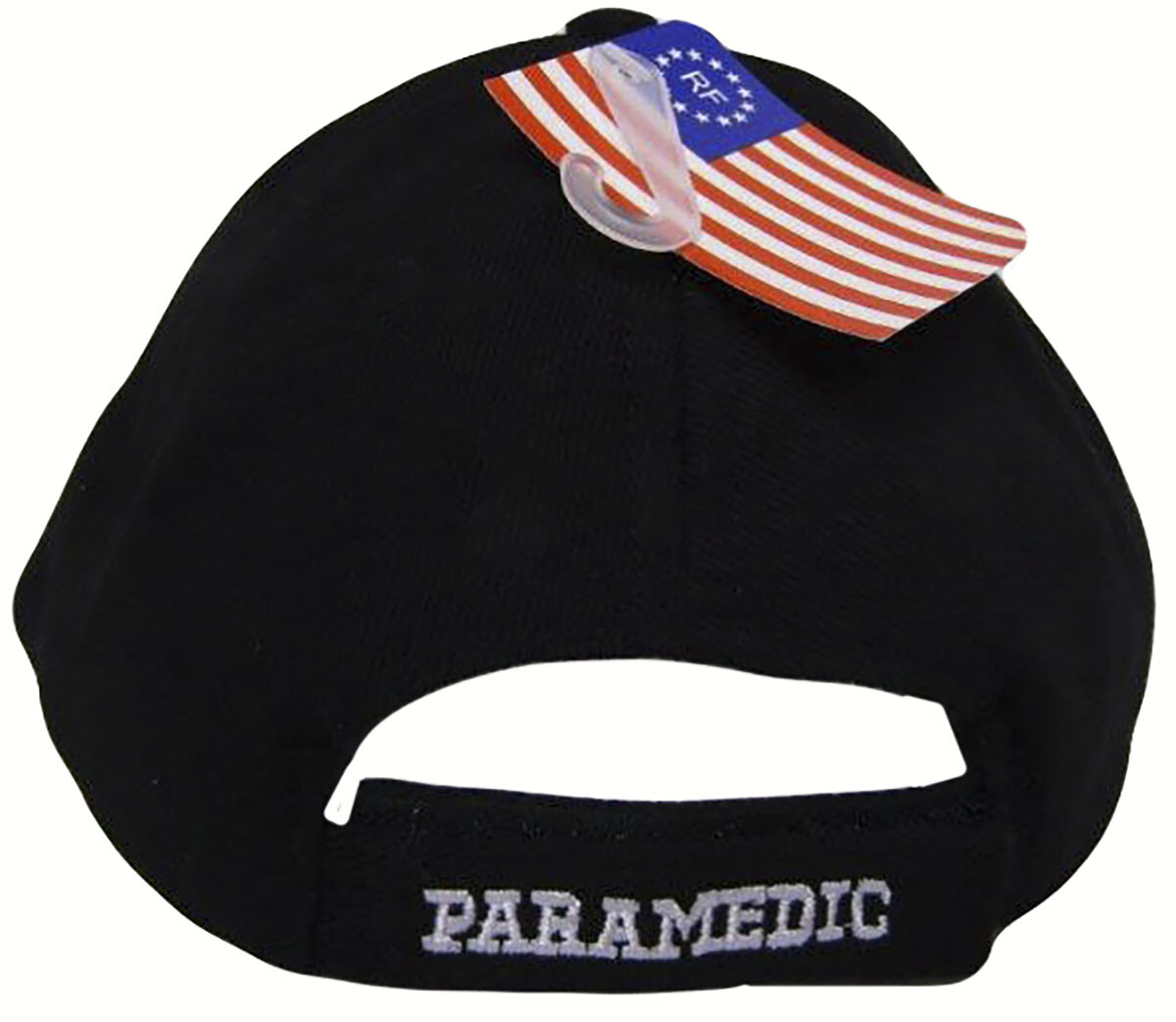 Paramedic Medical EMT White Letters Black Embroidered Cap Hat | eBay