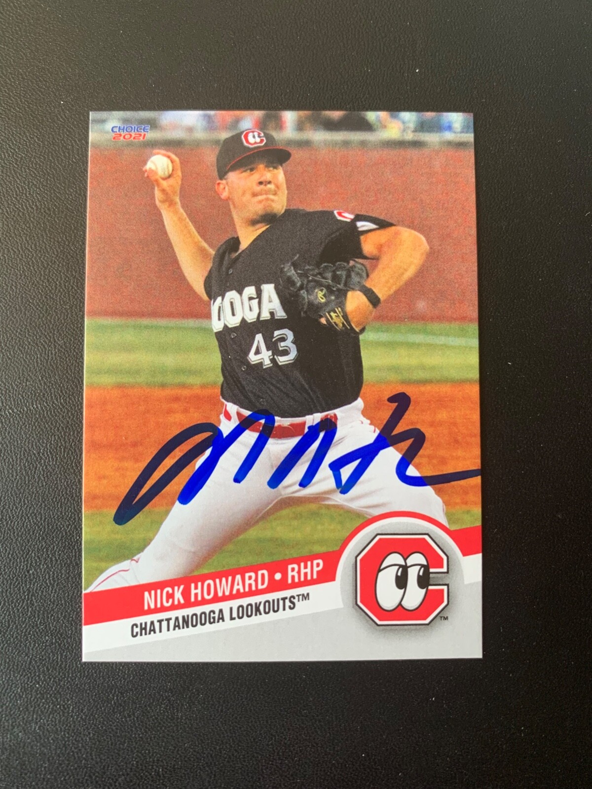 Nick Howard Signed 2021 Choice Card Cincinnati Reds Autograph COA | eBay