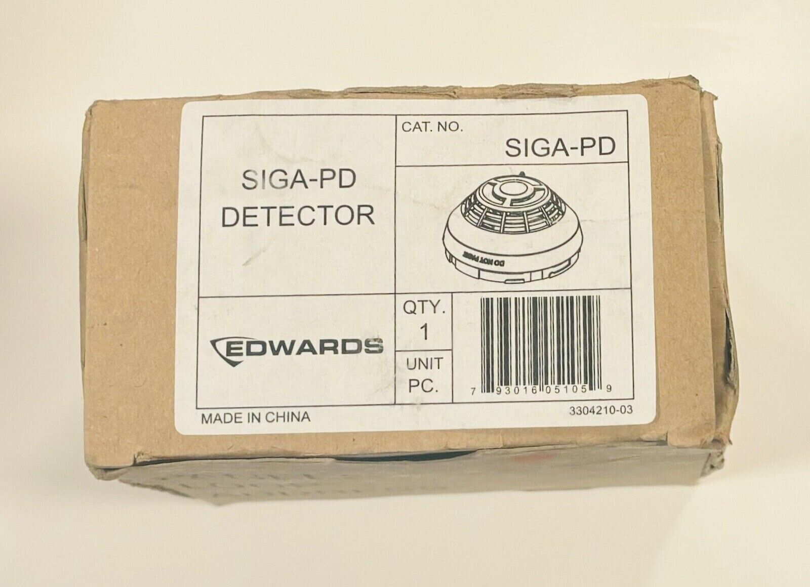 Edwards SIGA-PD Detector EST Intelligent Photoelectric Smoke Detector ...