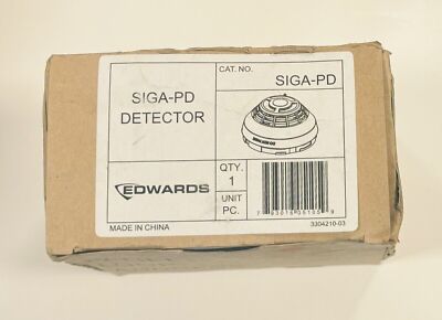 Edwards SIGA-PD Detector EST Intelligent Photoelectric Smoke Detector ...