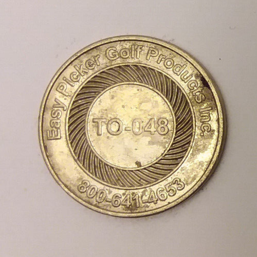 Easy Picker Golf Driving Range Token 25mm | eBay