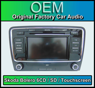 Skoda Superb CD Player car stereo, Skoda Bolero 6 CD changer ...