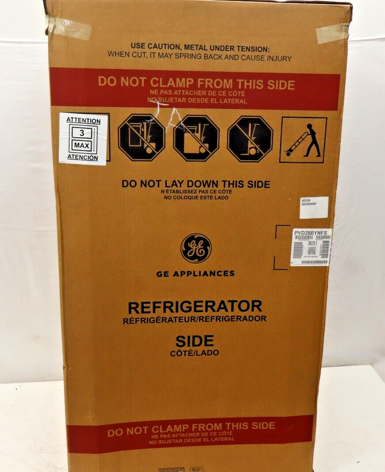 GE Profile PVD28BYNFS - 27.9 Cu. Ft. Smart 4-Door French-Door ...