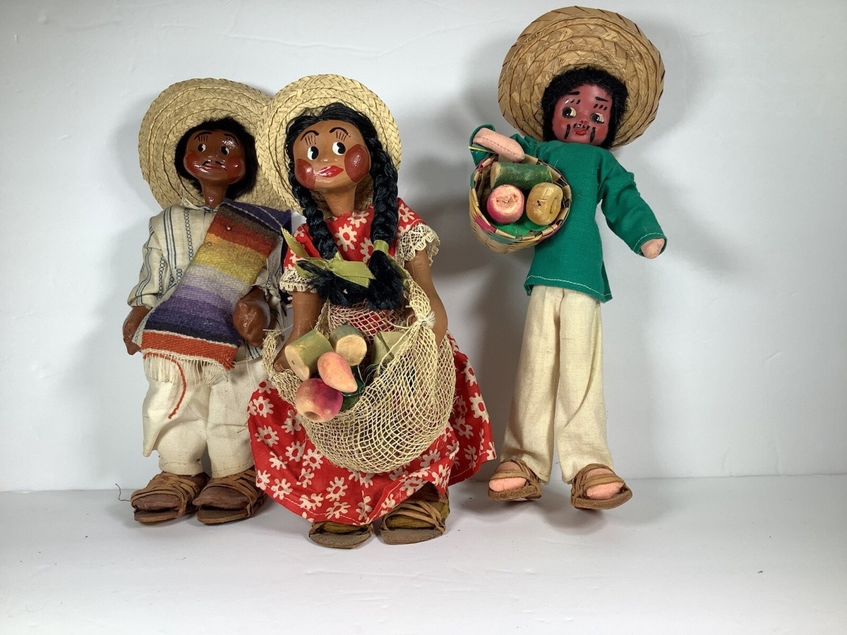 Mexico Paper Dolls Mexican Doll