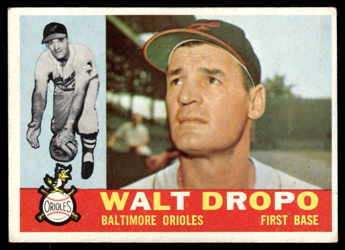 1960 Topps Walt Dropo Baltimore Orioles #79 | eBay