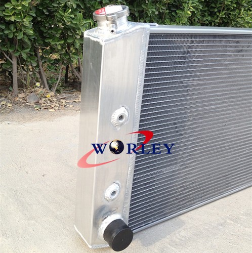 3 Rows Aluminum Radiator+ FAN For FORD Cortina 6 cylinder TC TD TE TF ...