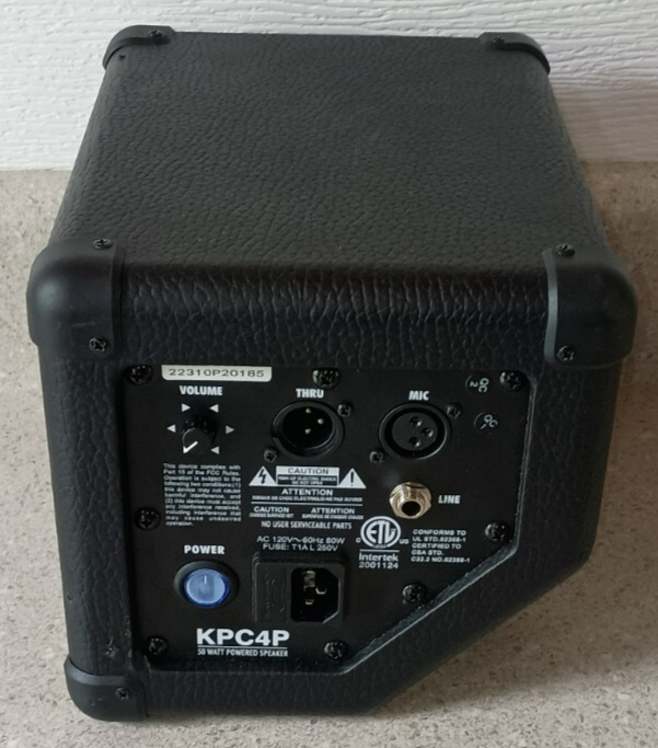 Kustom PA KPC4P Powered Monitor Speaker Free Shipping! *** READ ...