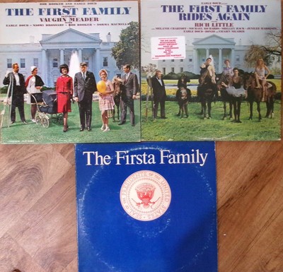 Lot 3 THE FIRST FAMILY LP Albums-First Family Rides Again/The Firsta ...