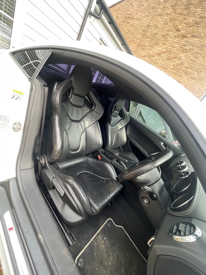 2009 Audi TTS WING BACK seats 2.0 TFSI Salvage Recaro seats RS RS4 RS6 ...