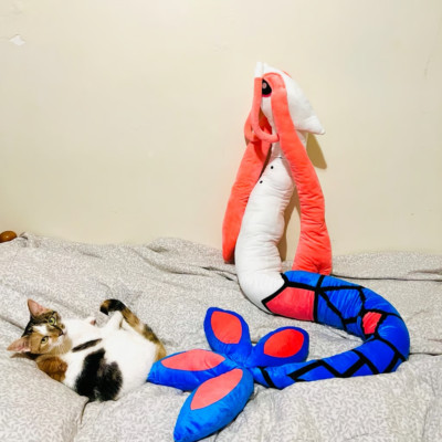 New Pokemon Milotic Plush 2 Meters Toy 78in Doll Pocket Monster Life ...