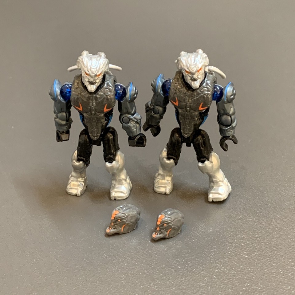 5x Custom Halo Mega Bloks Construx ODST UNSC Series Figures Promethean ...