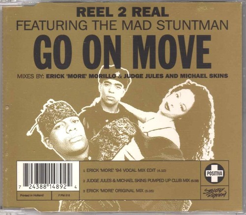 Reel 2 Real - Go On Move - CDM - 1994 - Eurohouse 3TR The Mad Stuntman ...