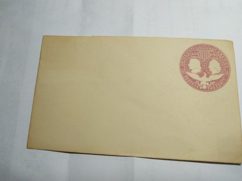 1892 US Two Cent Embossed Columbian Exposition Envelope, *SHIPS FREE ...