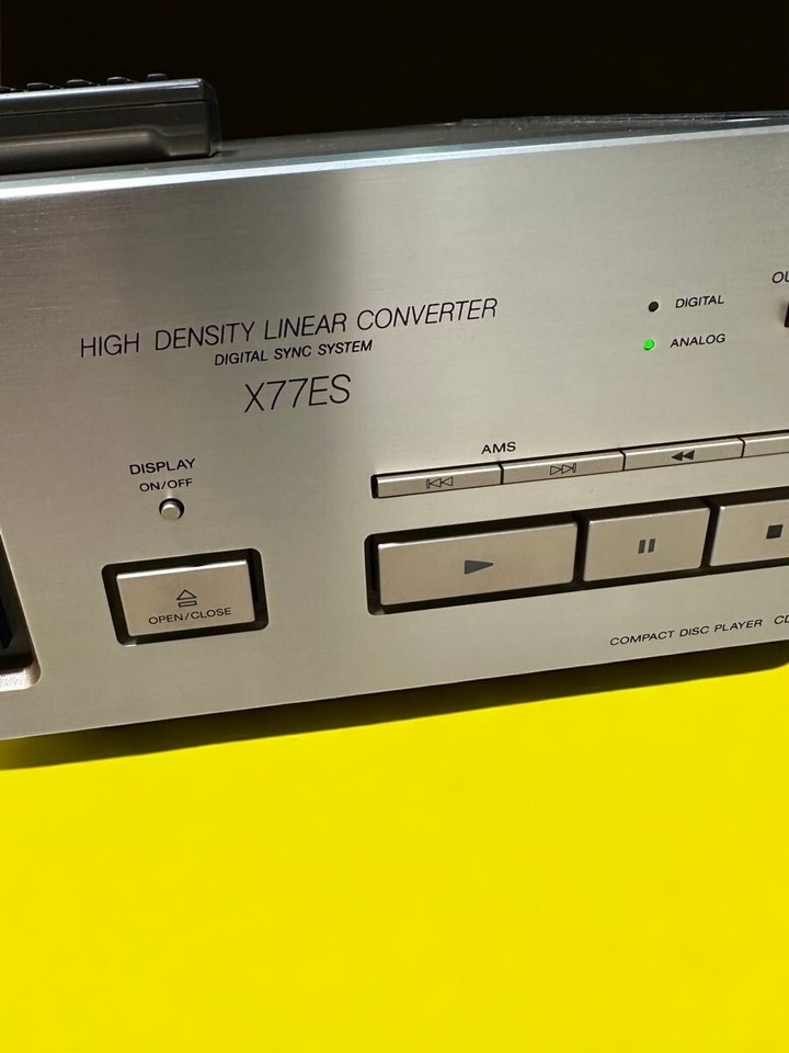 [Beauty] SONY CDP-X77ES high end vintage CD player ES Working w/remote ...