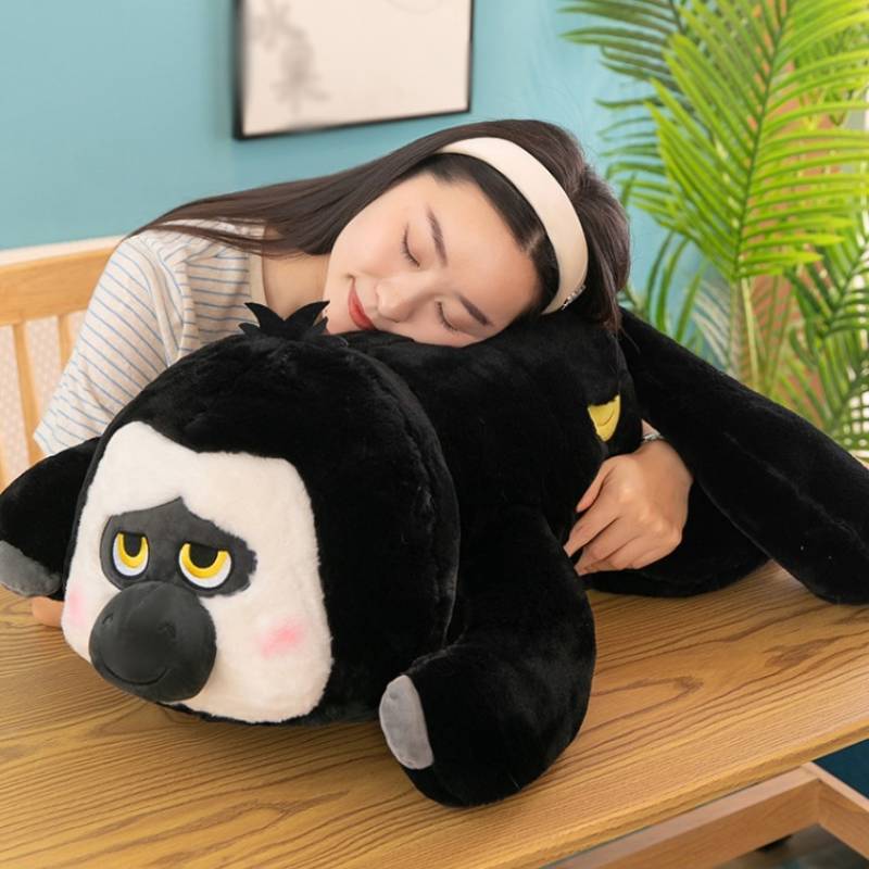 Collectible White-faced Capuchin Monkey Plush Zoo Animal Souvenir Doll ...