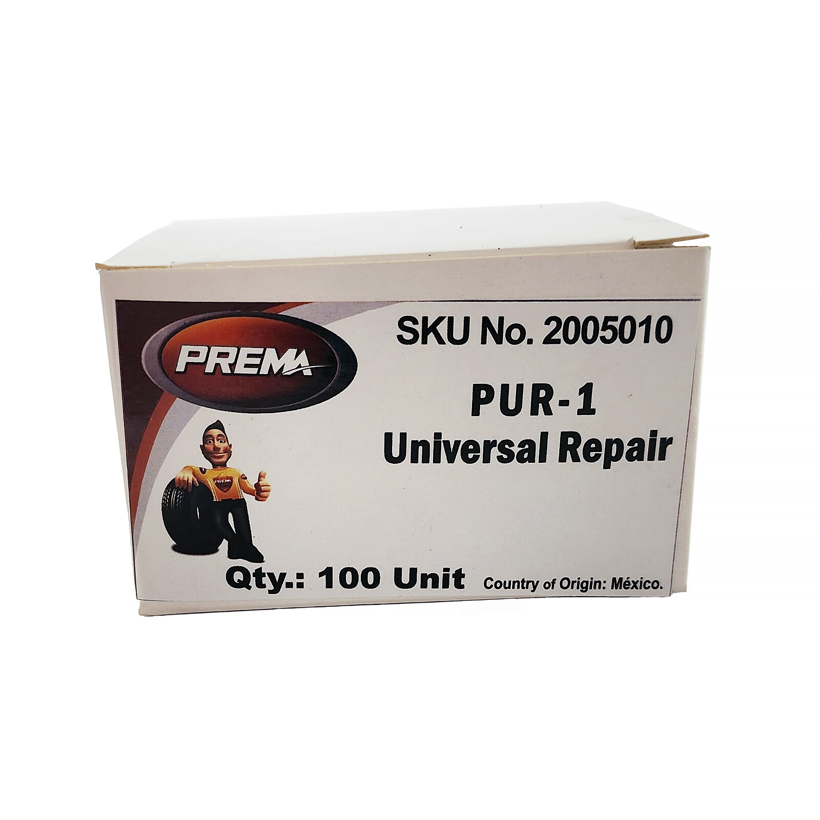 PREMA PUR-1 1-1/4 inch Tire Patches for Flat Tire Repair - 100 Tire ...