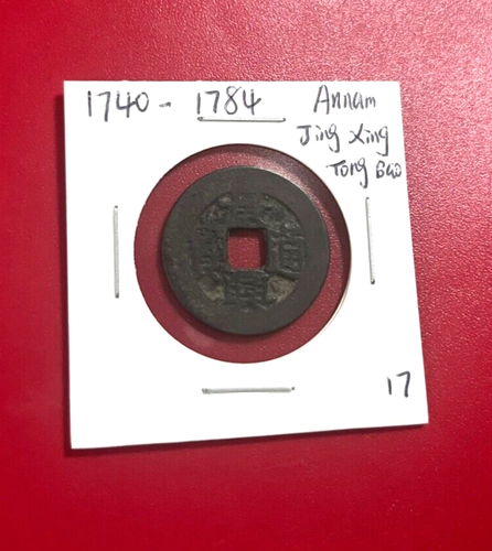 1740 - 1784 Ancien Annam Pièce de Monnaie Jing Xing Tong Bao ...