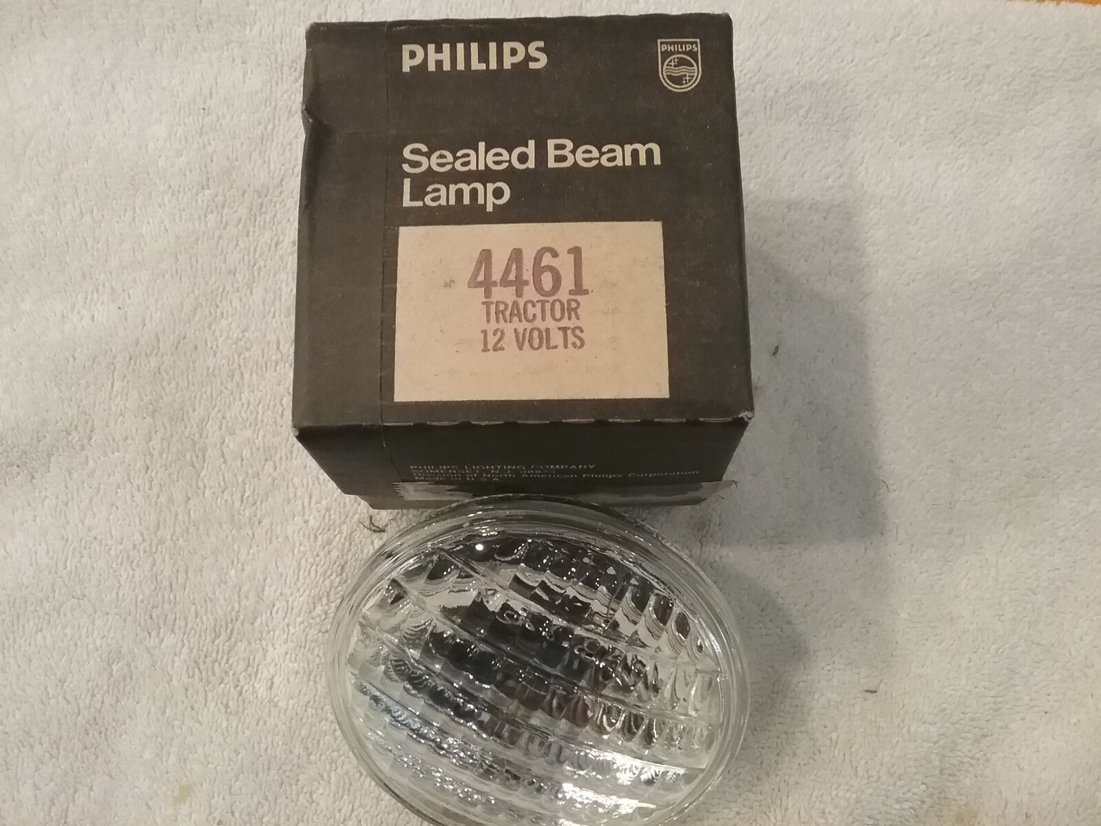 Philips Sealed Beam Lamp 4461 Tractor Bulb 12V | eBay