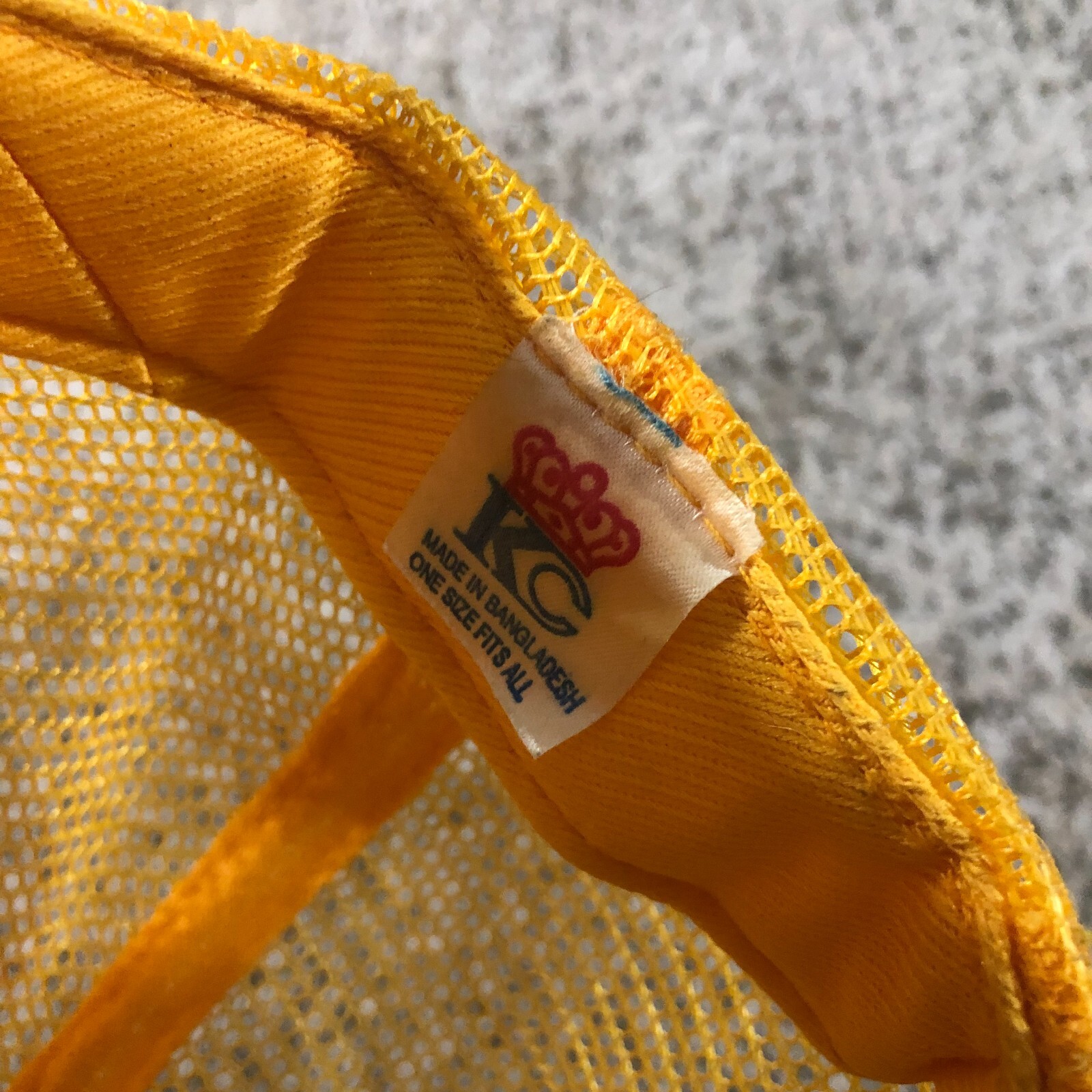 Vintage School Bus Safety Roadeo Mesh Yellow Trucker … - Gem