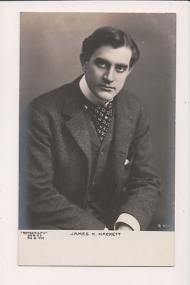 Carte Postale Vintage James K.Hackett Américain Acteur Et Manager | eBay